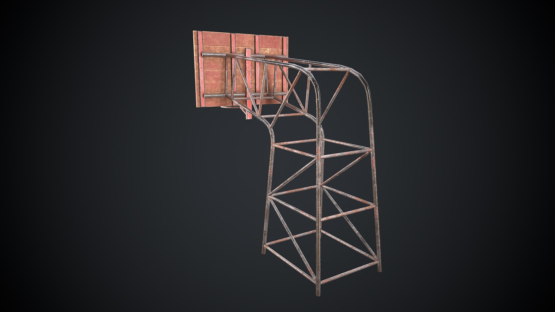 3D Basketball Hoop Basket - TurboSquid 1672090