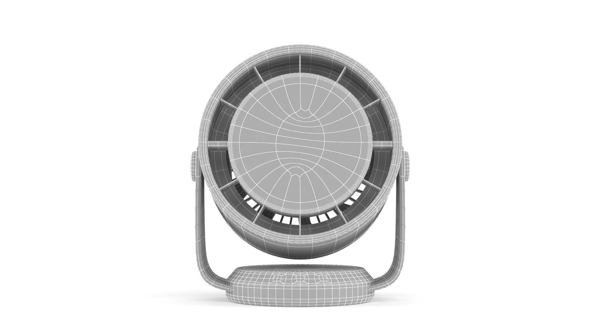 3D Table Fan Model - TurboSquid 2407812