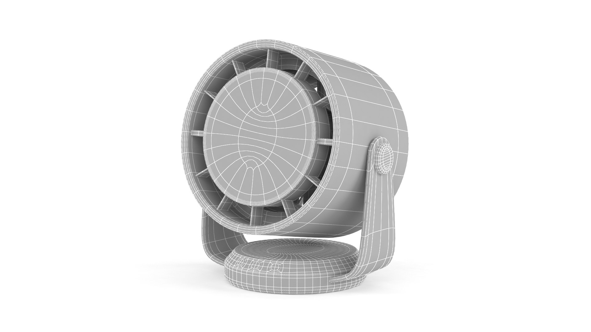 3D Table Fan Model - TurboSquid 2407812