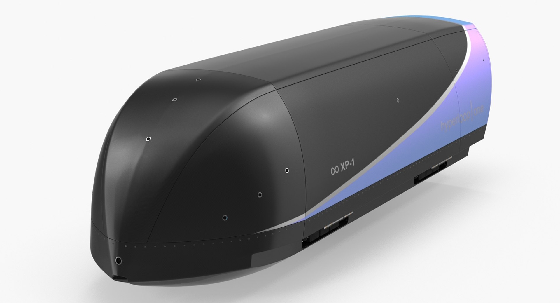 Speed hyperloop tunnel section 3D model - TurboSquid 1292140