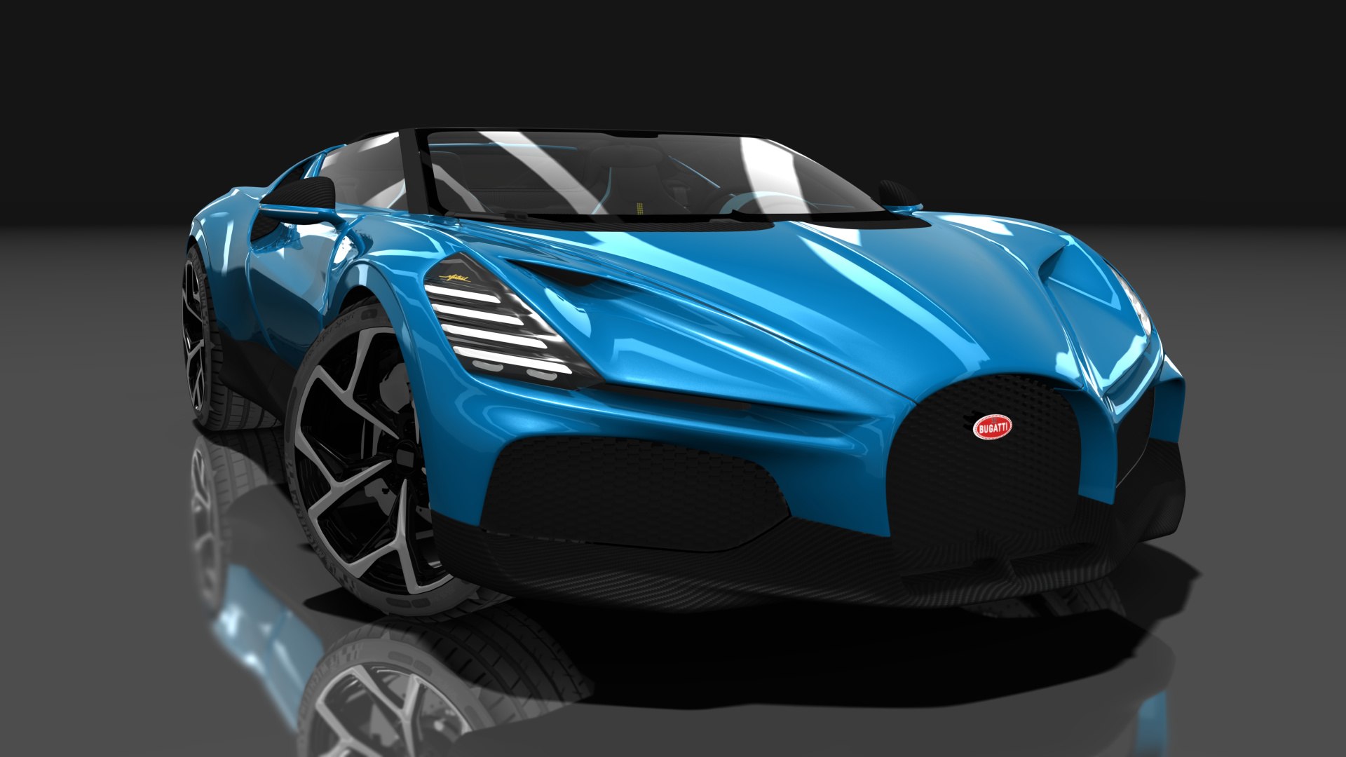 3D Bugatti Mistral - TurboSquid 2142725
