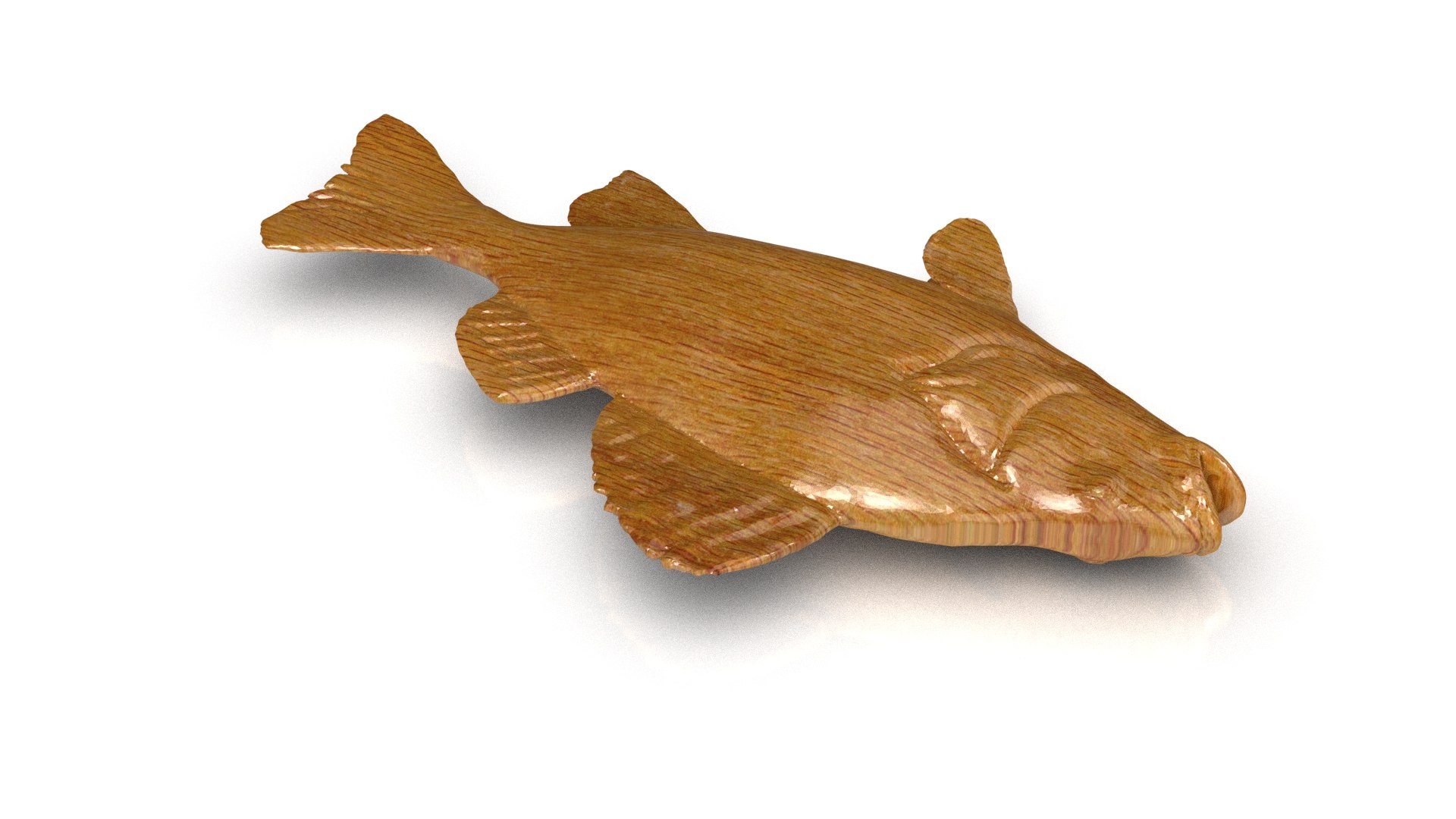 3D relief art fish - TurboSquid 1686082