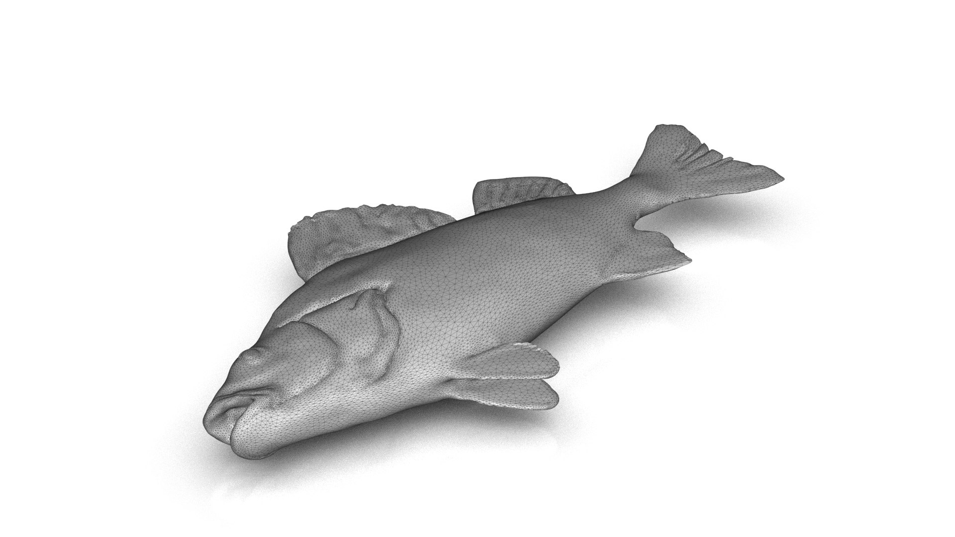 3D relief art fish - TurboSquid 1686082