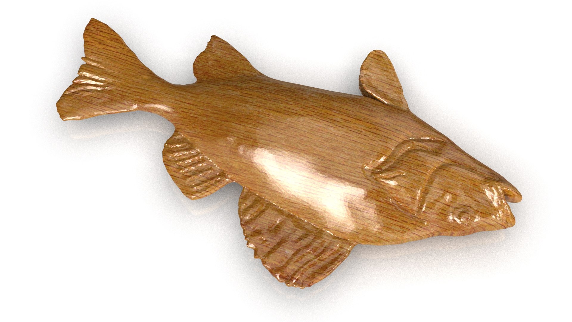 3D relief art fish - TurboSquid 1686082