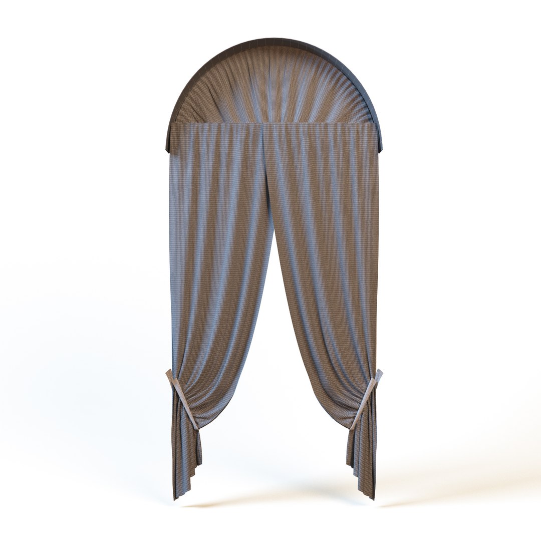 3d obj curtain