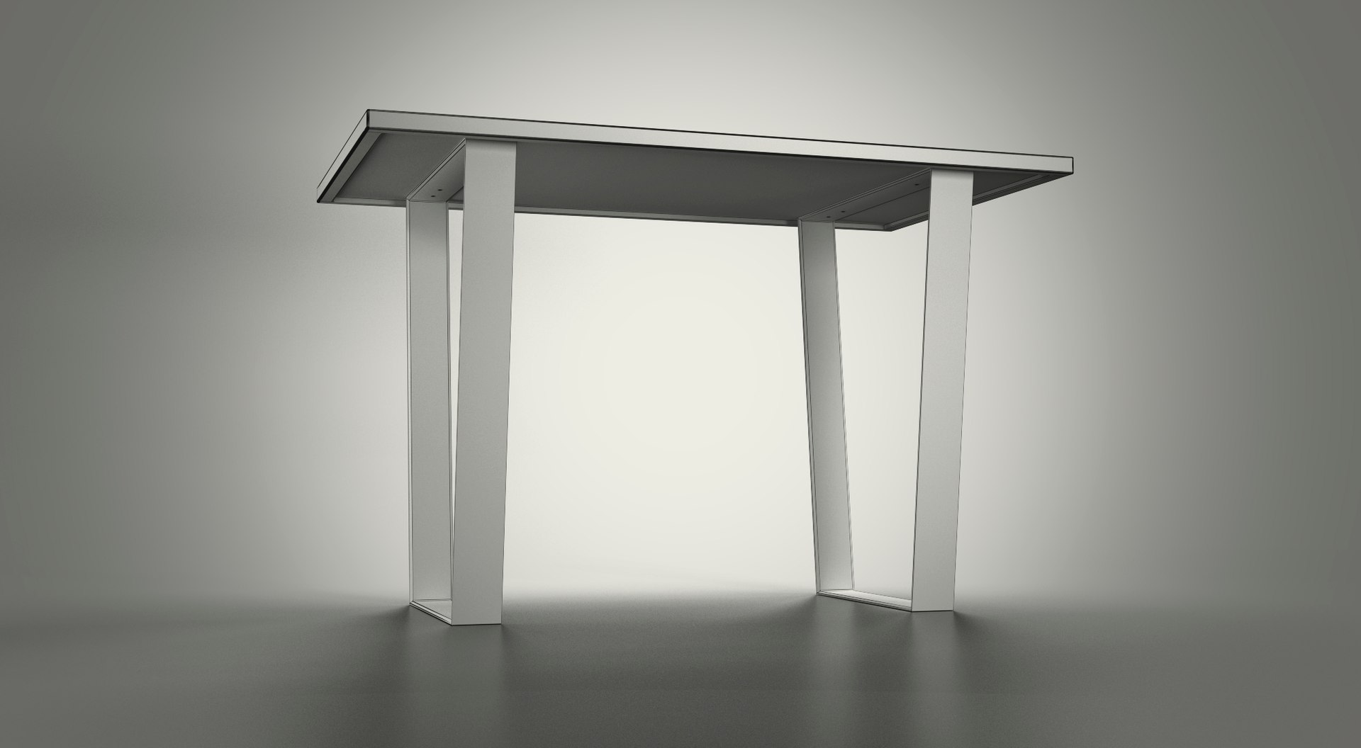3d model table wood