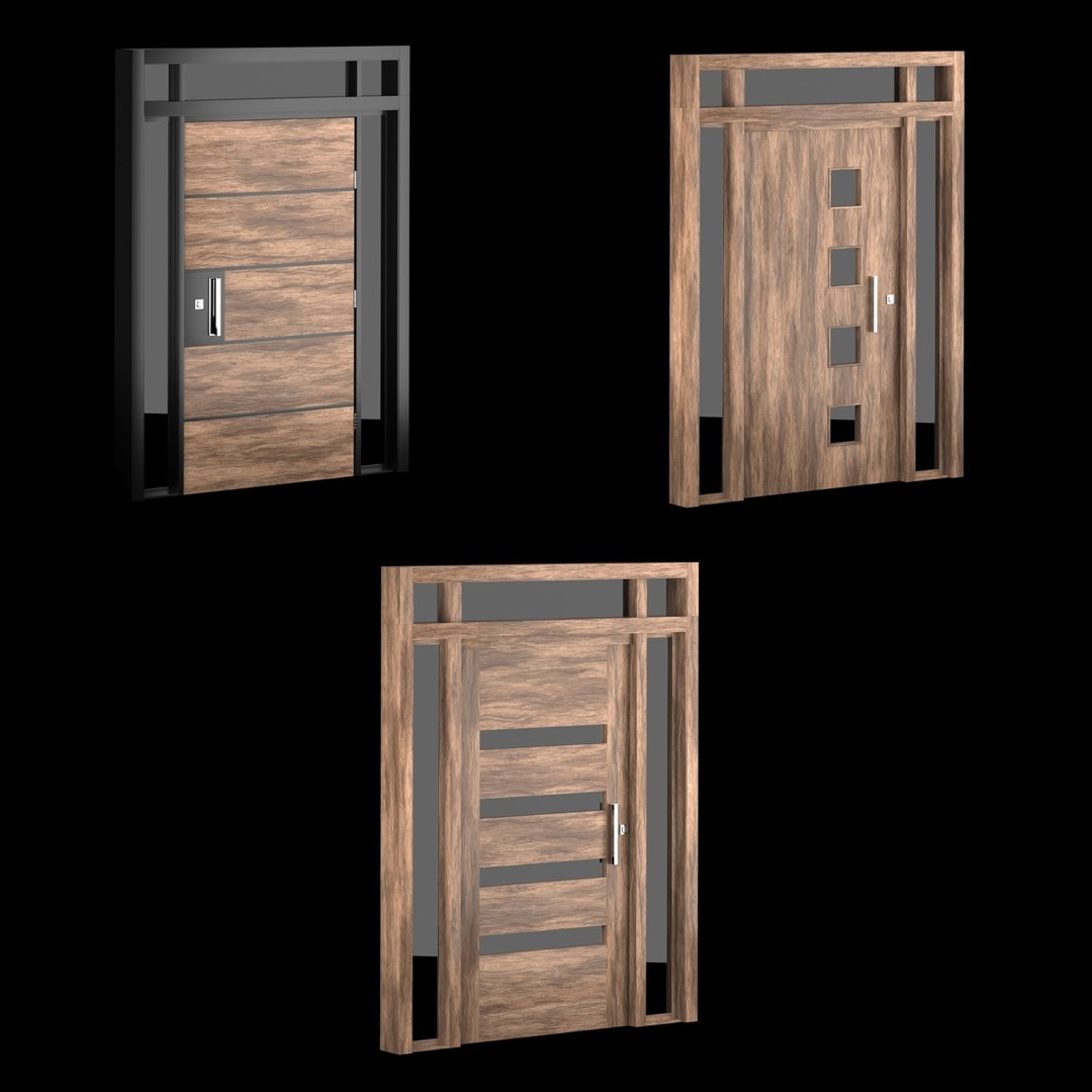Exterior Large Doors 3D Model - TurboSquid 1819577