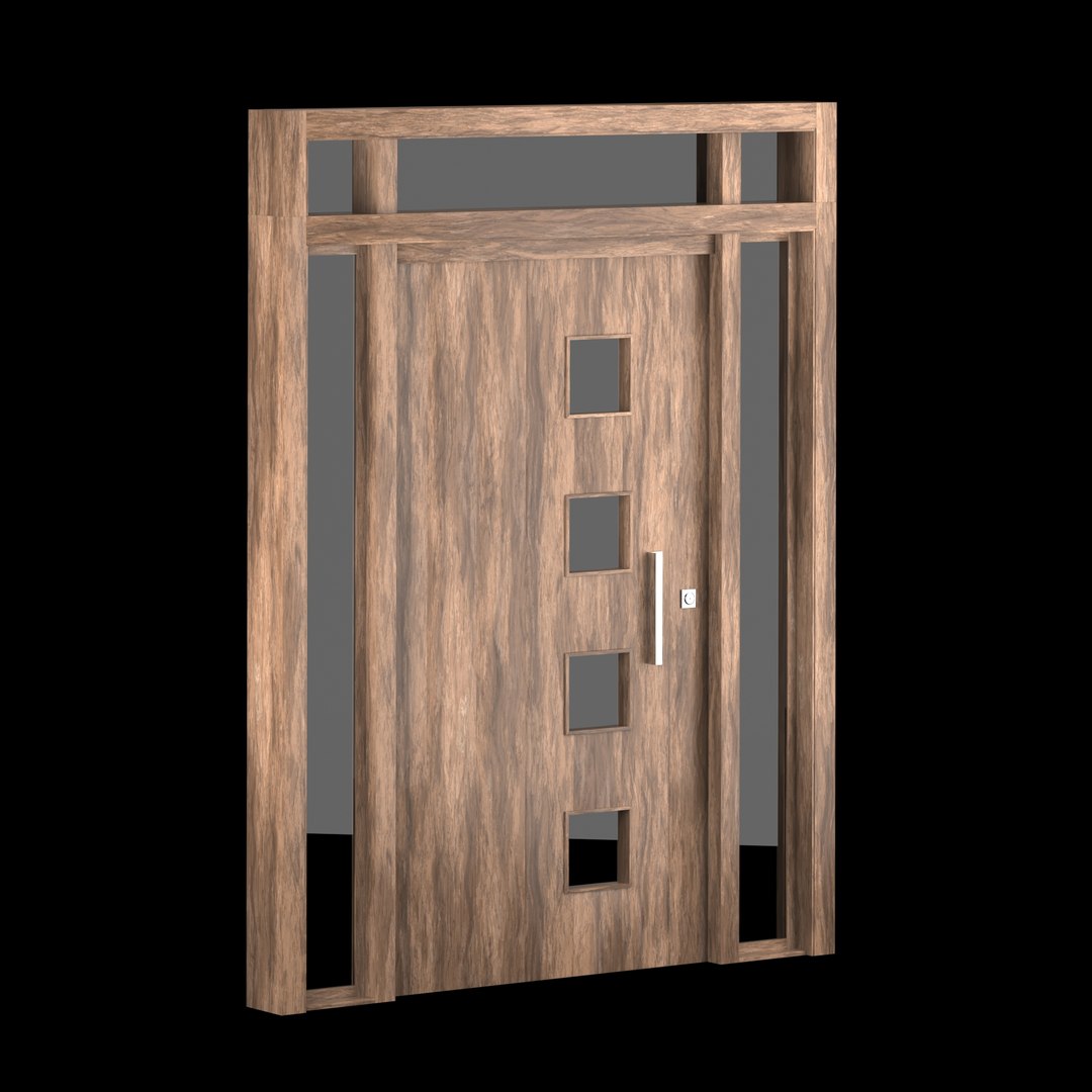 Exterior Large Doors 3D Model - TurboSquid 1819577