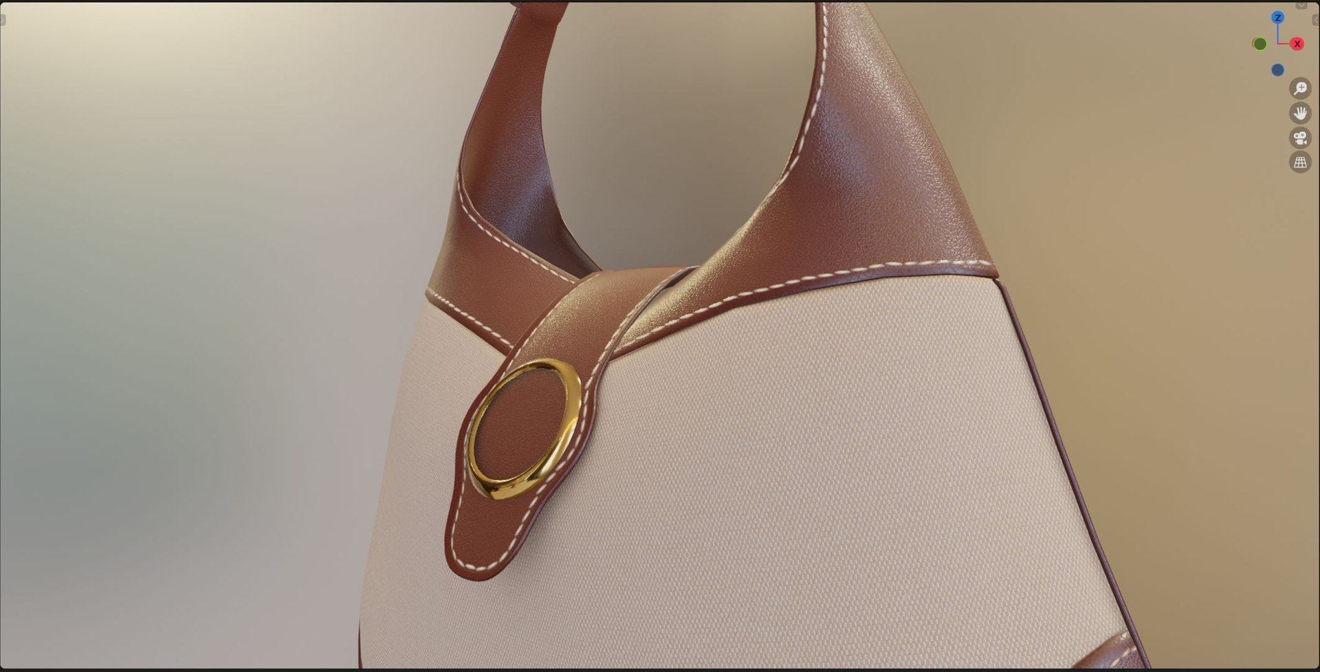 Woman Fashion Hand Bag 3D Model - TurboSquid 2087173