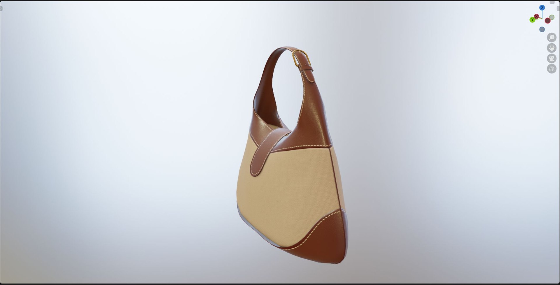 Woman Fashion Hand Bag 3D model - TurboSquid 2087173
