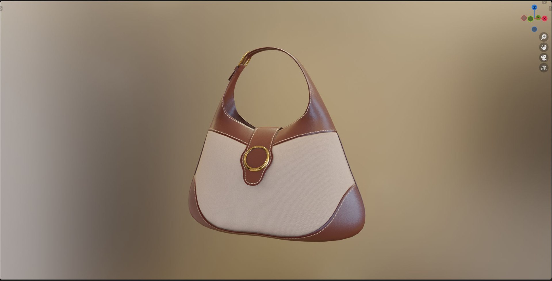 Woman Fashion Hand Bag 3D Model - TurboSquid 2087173