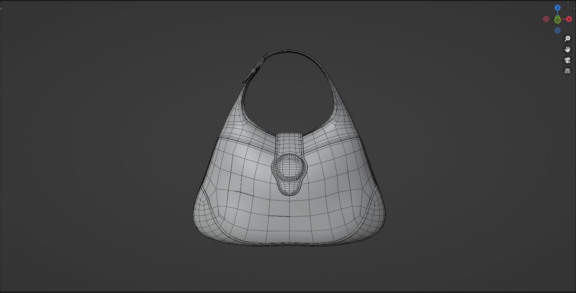 Woman Fashion Hand Bag 3D Model - TurboSquid 2087173
