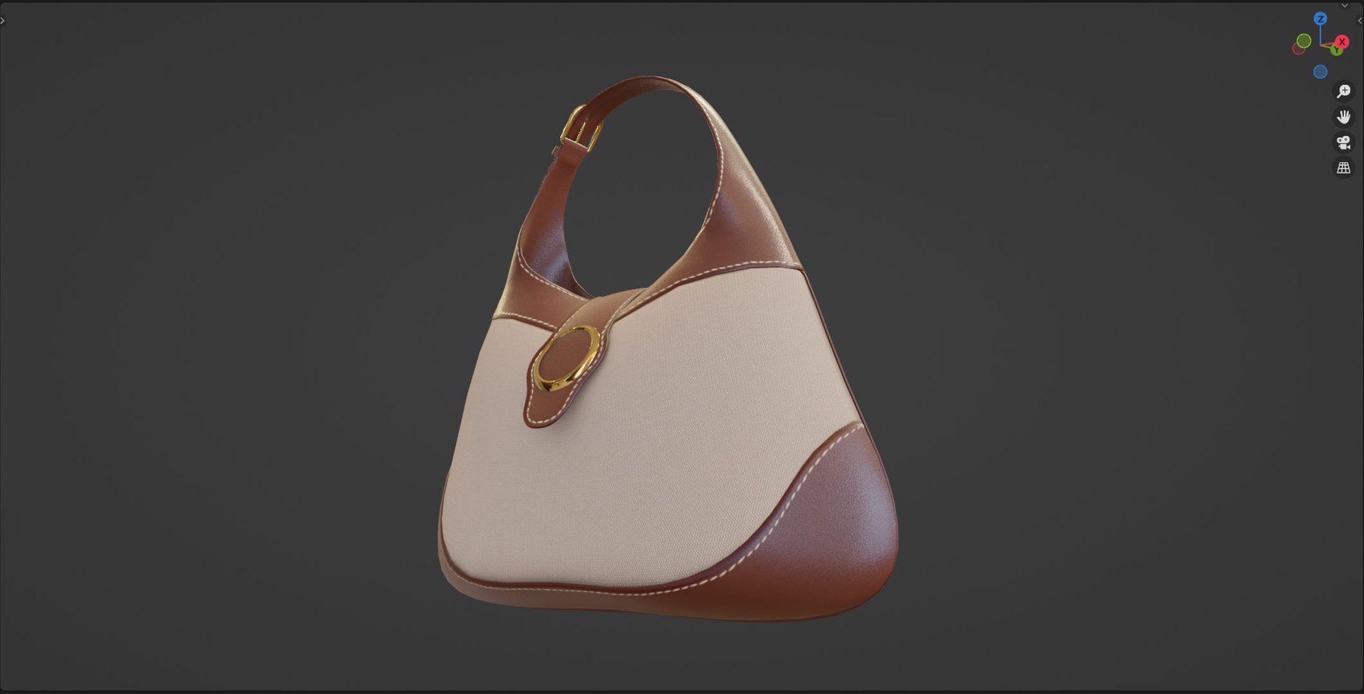Woman Fashion Hand Bag 3D Model - TurboSquid 2087173