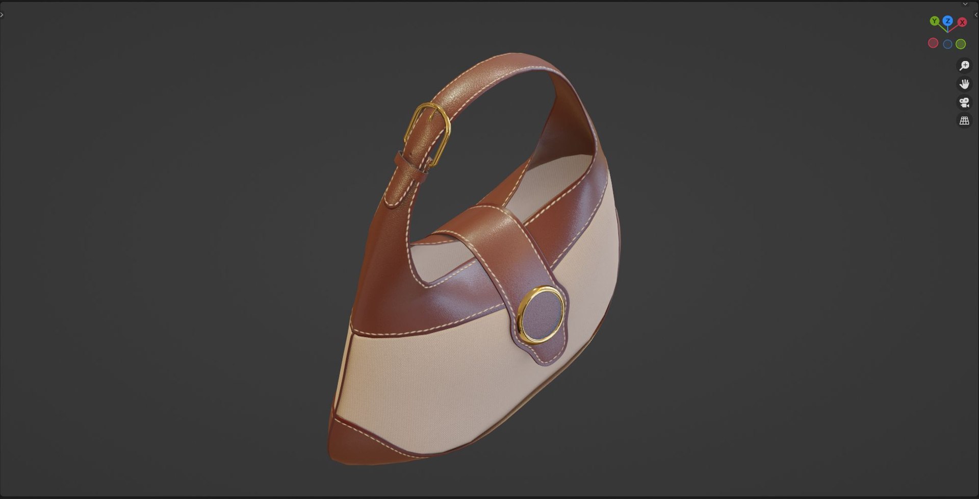 Woman Fashion Hand Bag 3D Model - TurboSquid 2087173