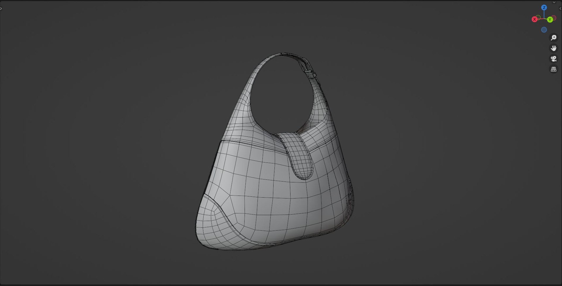 Woman Fashion Hand Bag 3D Model - TurboSquid 2087173