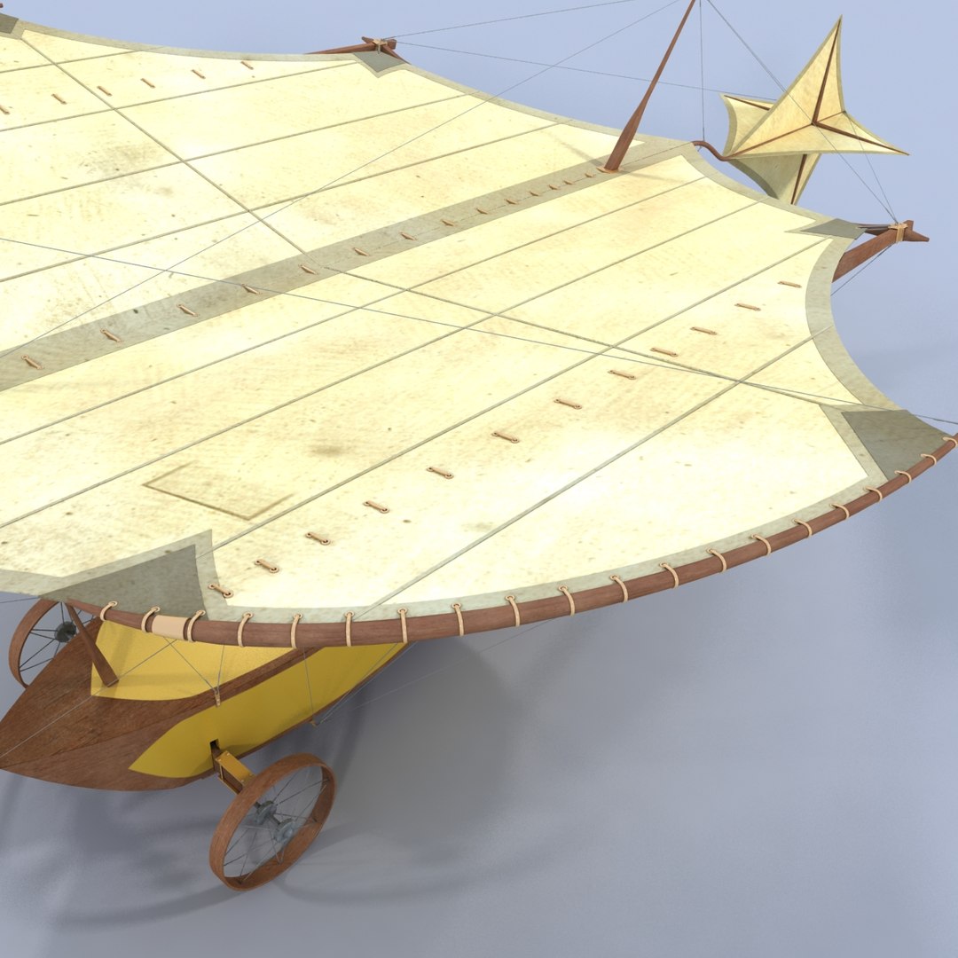 George Cayley Glider 3d Max