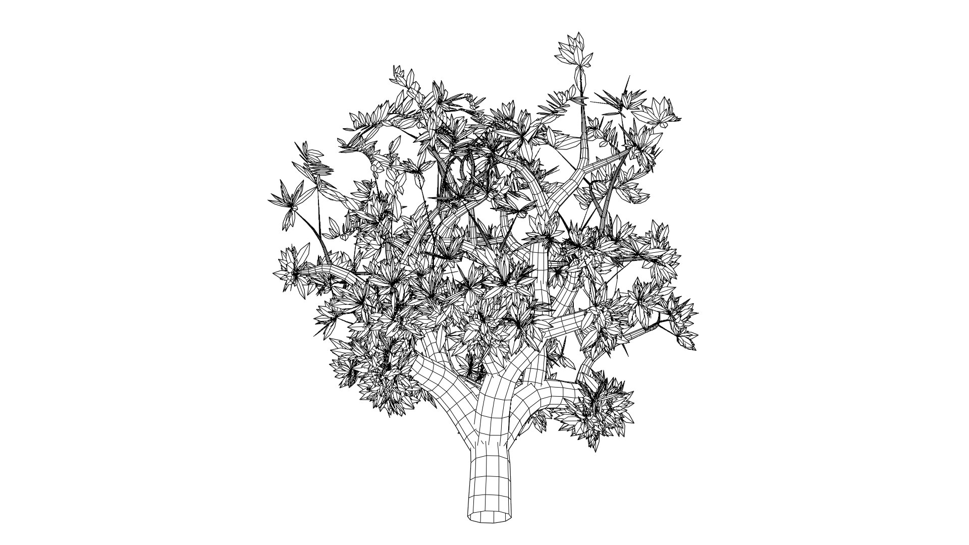 Red Mapple Tree 3D Model - TurboSquid 2072798