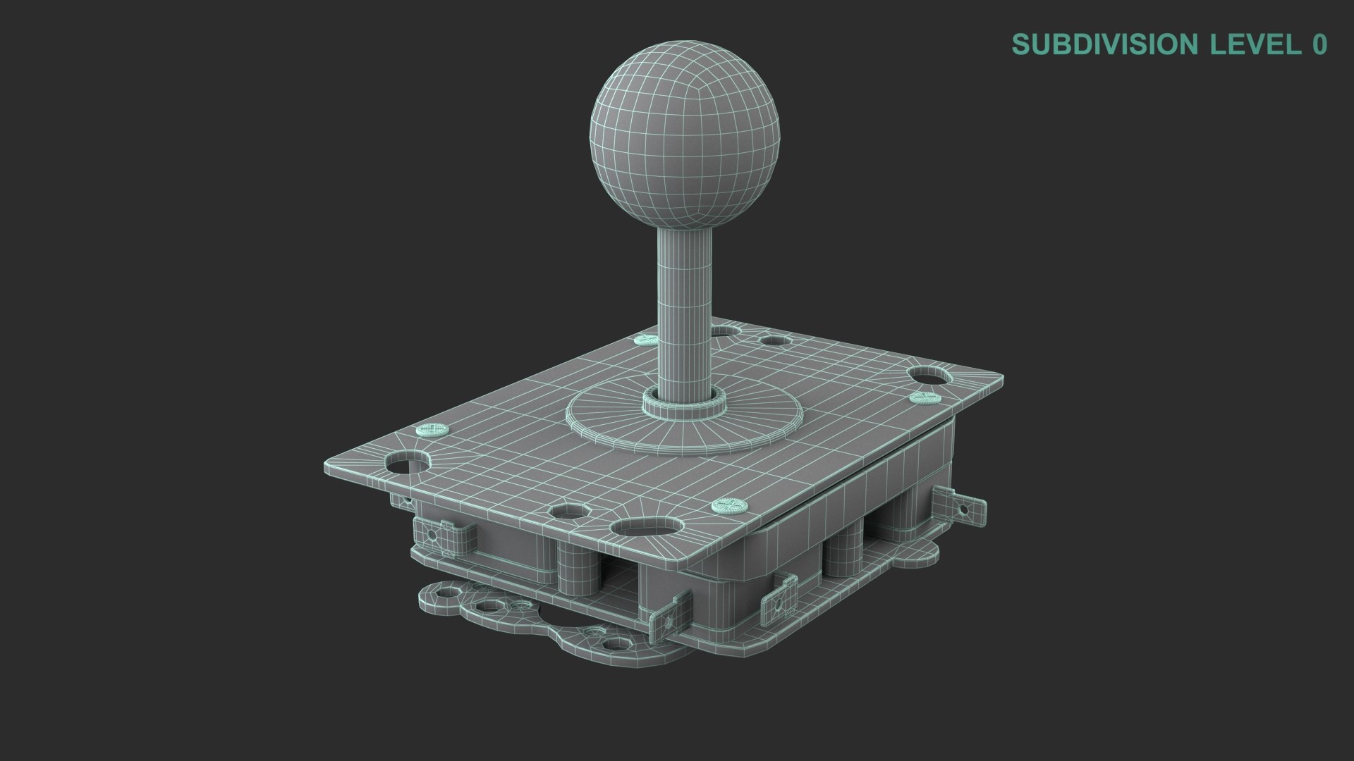 Joystick 3D Model - TurboSquid 2215489