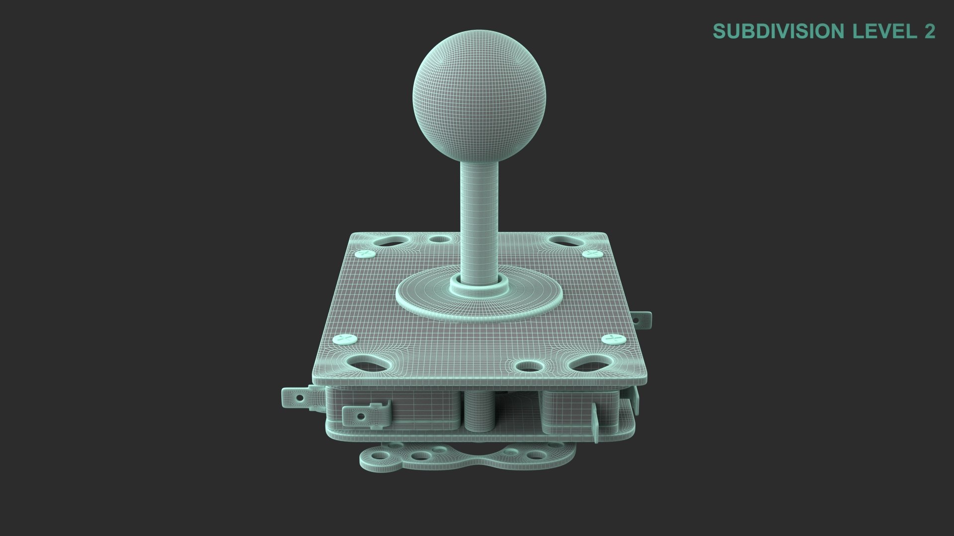 Joystick 3D Model - TurboSquid 2215489