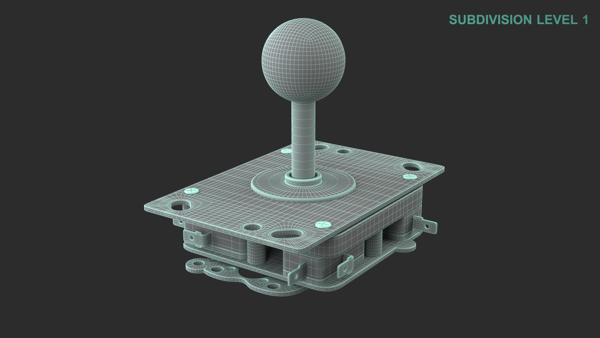 Joystick 3D Model - TurboSquid 2215489