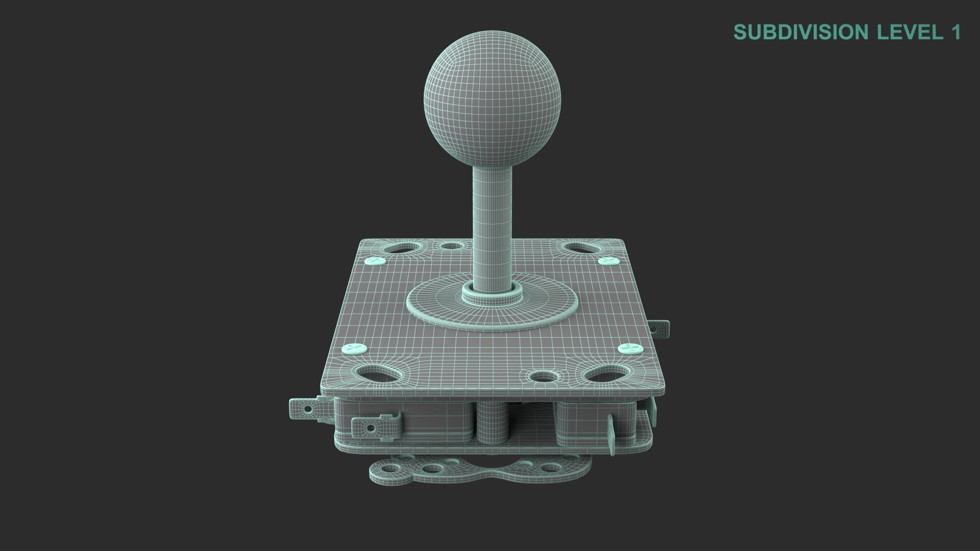 Joystick 3D Model - TurboSquid 2215489