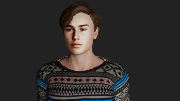 modelo 3d Adolescente de moda - TurboSquid 2186439