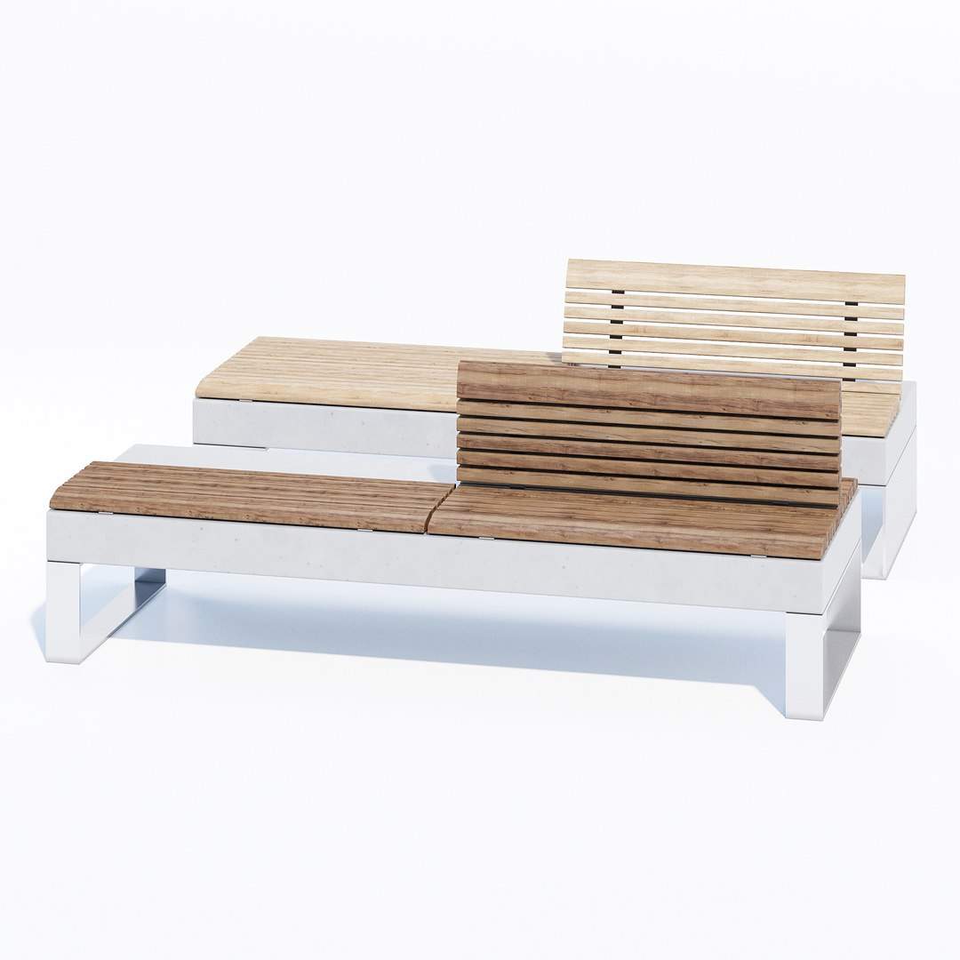 3D Model Bench Metalco - TurboSquid 1500891