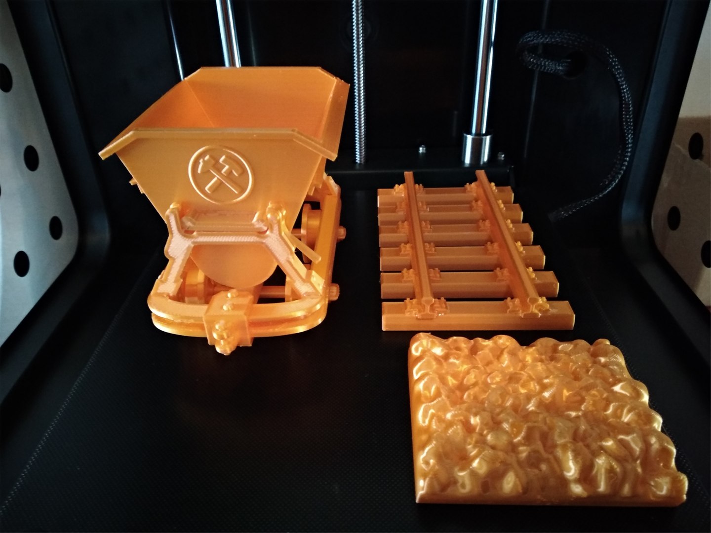 3D Printable Mining Cart Model - TurboSquid 1833393