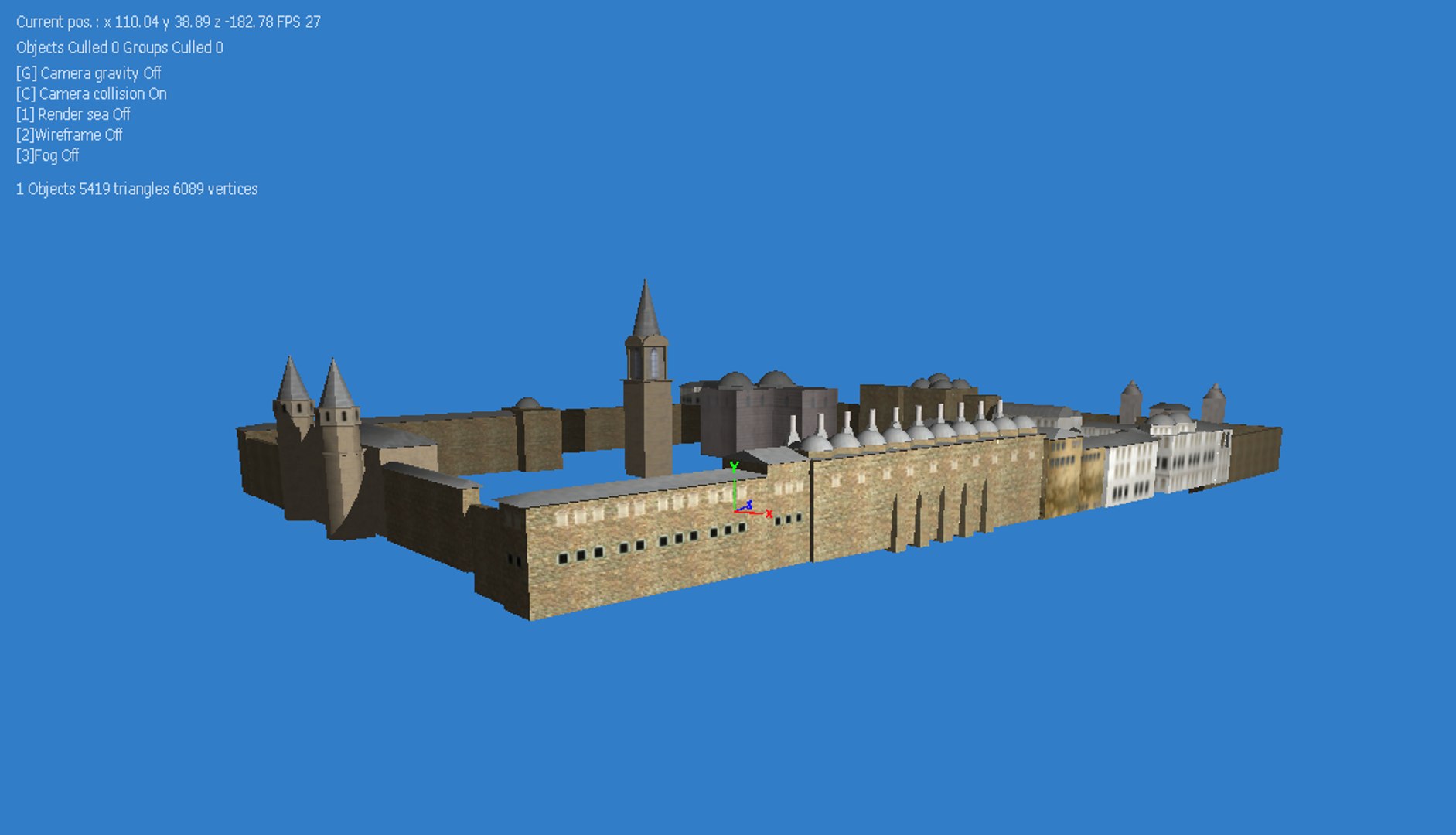 Topkapi Palace 3d Obj