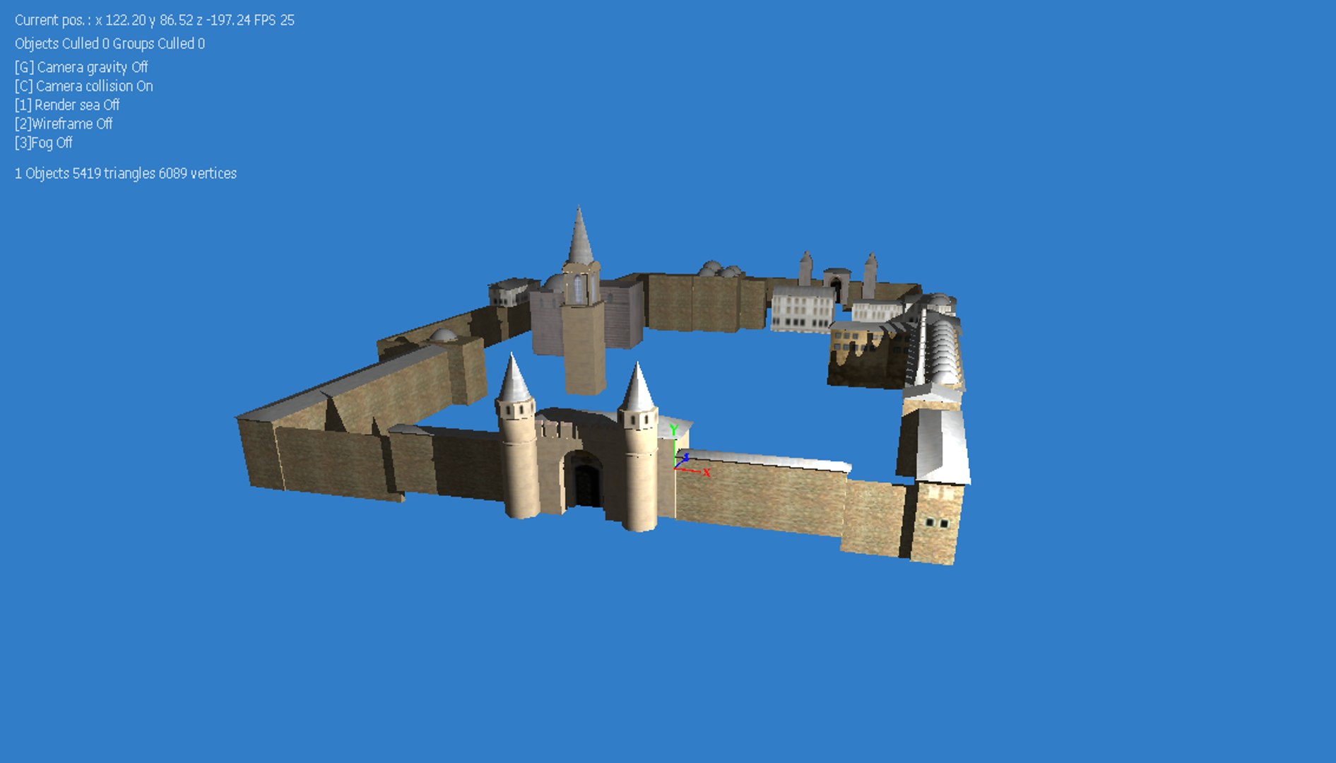 Topkapi Palace 3d Obj