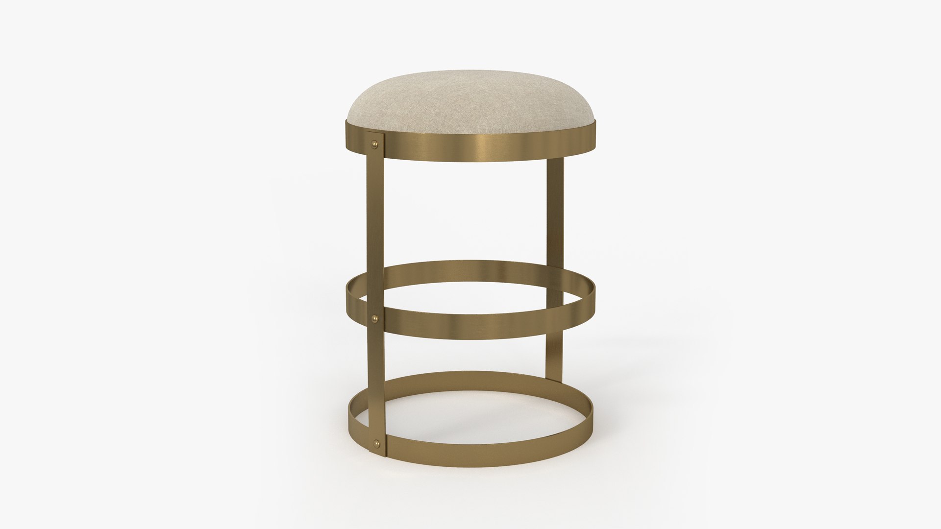 Noir Dior Counter Stool 3D Model - TurboSquid 2185885