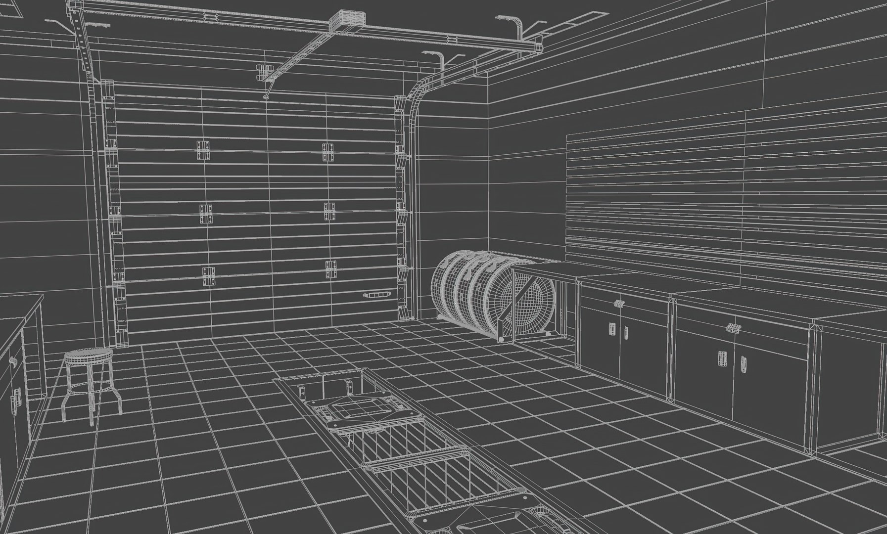 Garage 3D model - TurboSquid 2133353