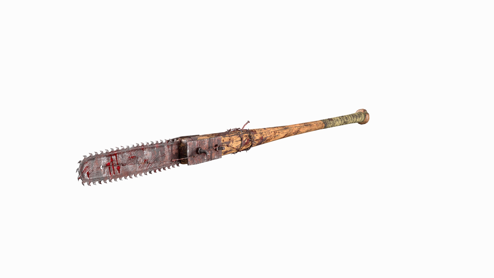 Baseball Bat With Chainsaw 3D Model - TurboSquid 2100892