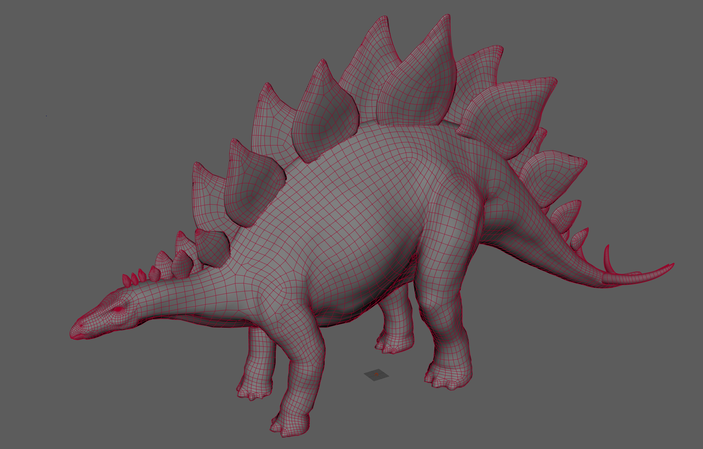 3D model stegosaurus animation rigging - TurboSquid 1305800