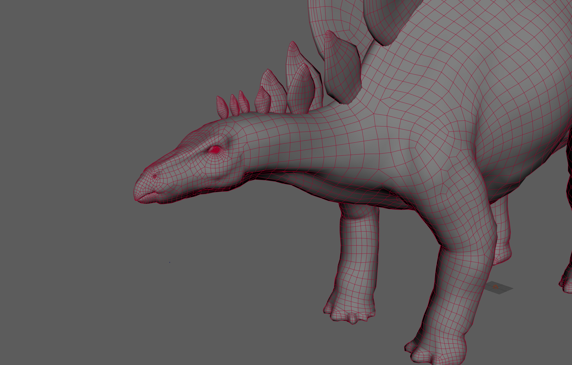 3D model stegosaurus animation rigging - TurboSquid 1305800