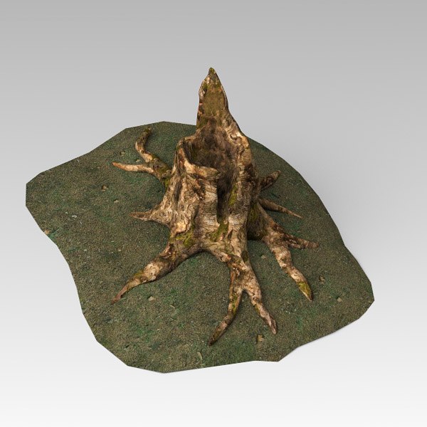 stump 3d model
