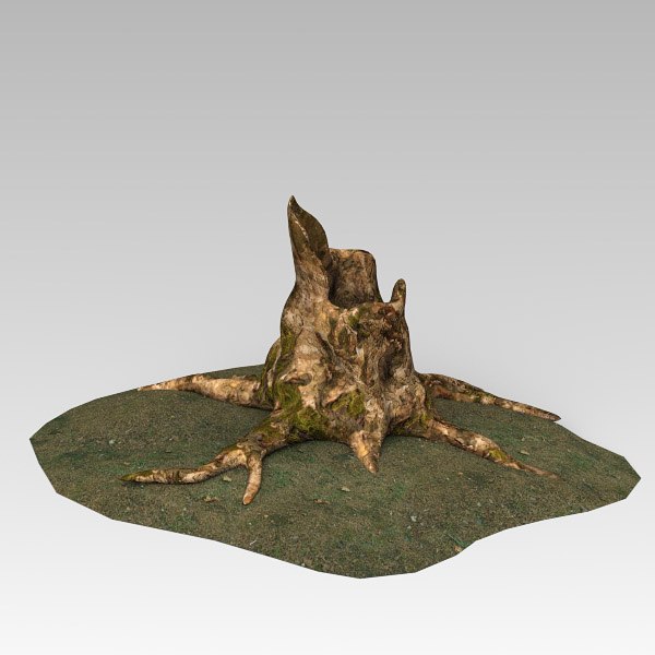 stump 3d model