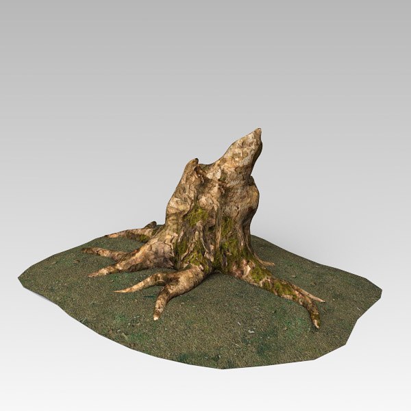 stump 3d model