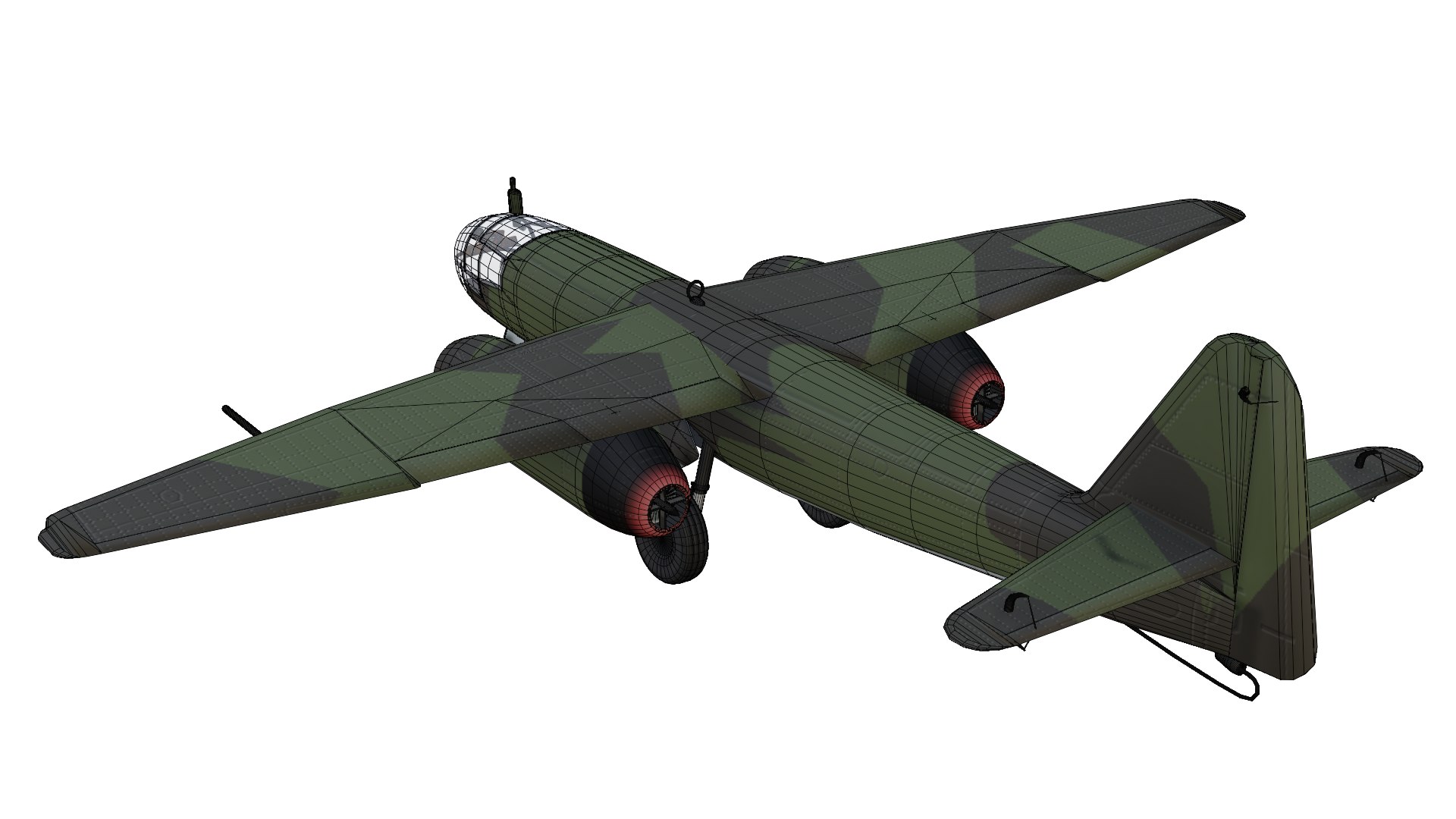 3D Arado Ar 234 Model - TurboSquid 2341833