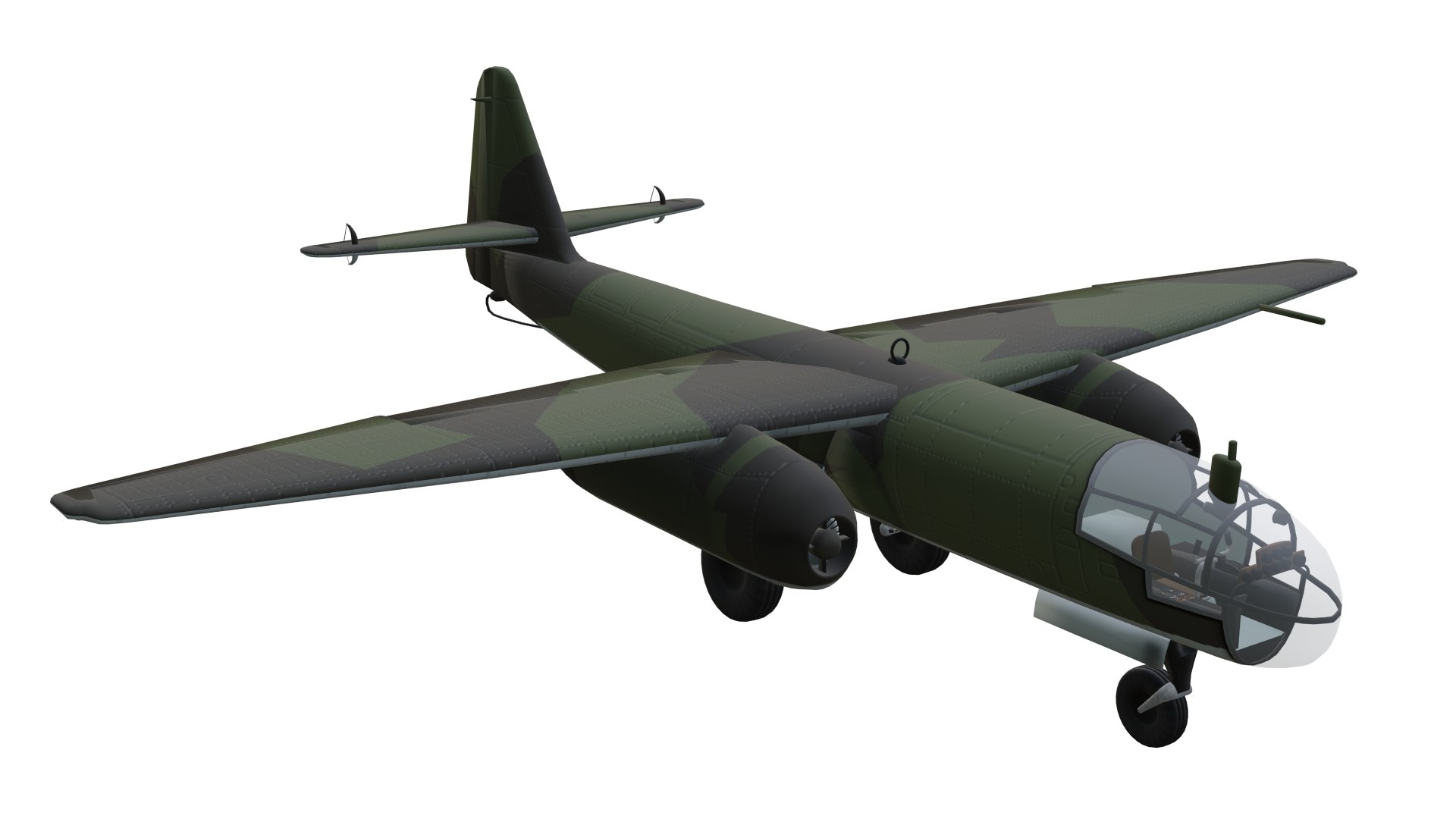 3D Arado Ar 234 Model - TurboSquid 2341833