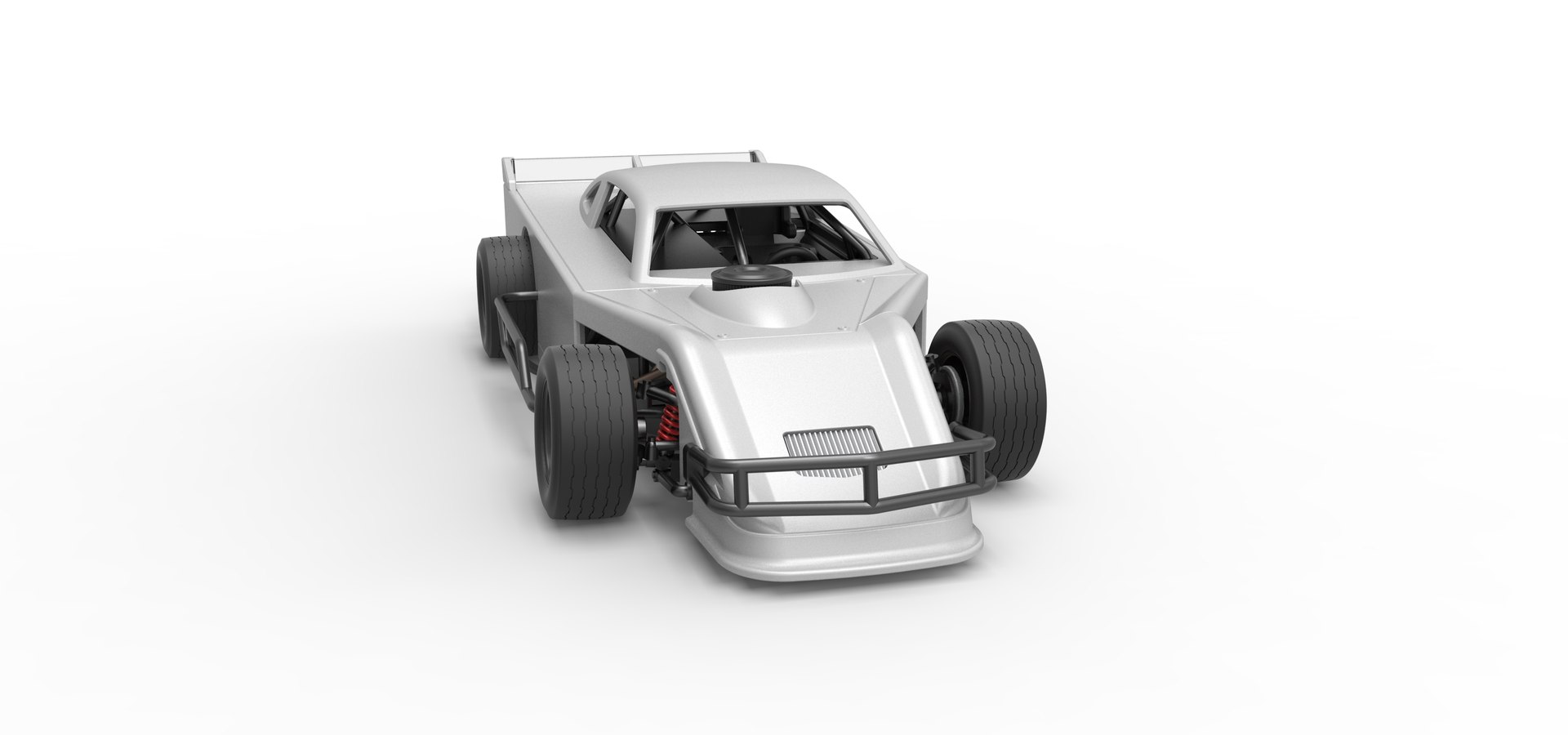 3D Diecast Asphalt Modified Stock Car Version 4 Scale 1 To 25 ...
