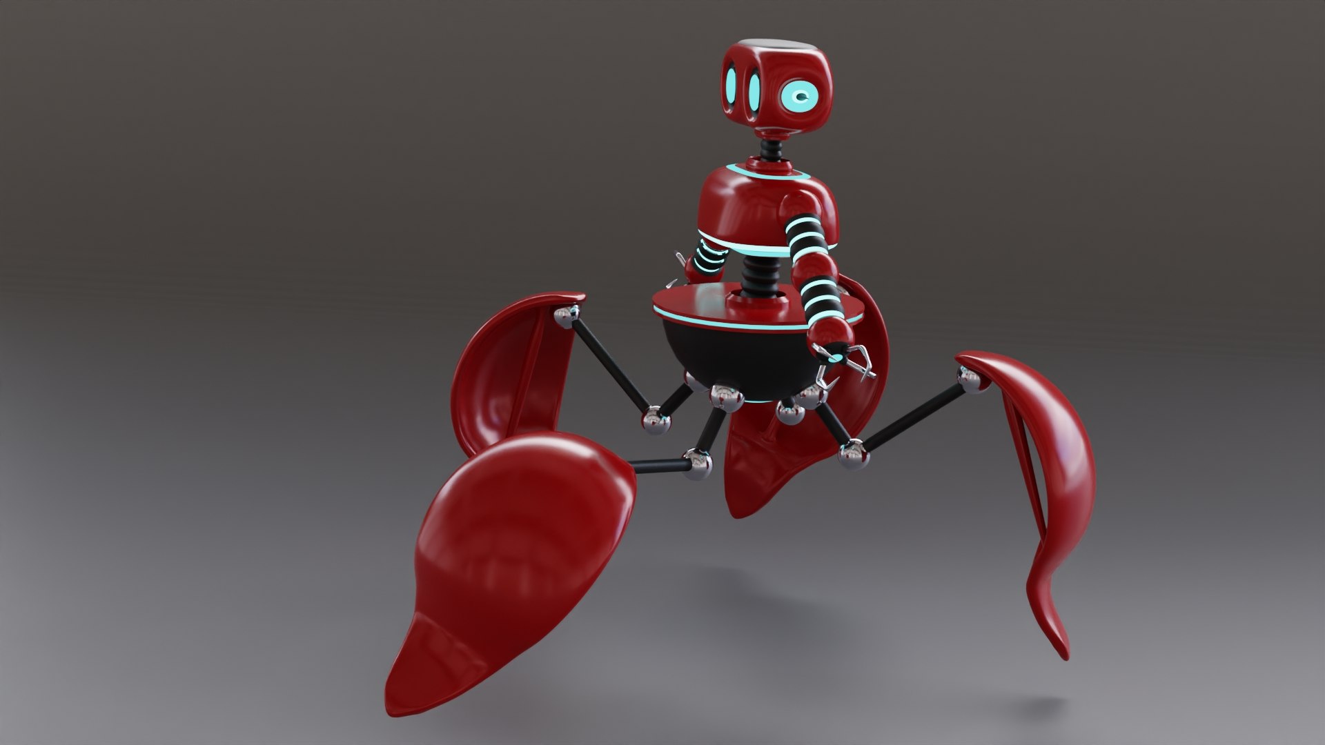 Spider Robot Sci-Fi 3D - TurboSquid 2111501