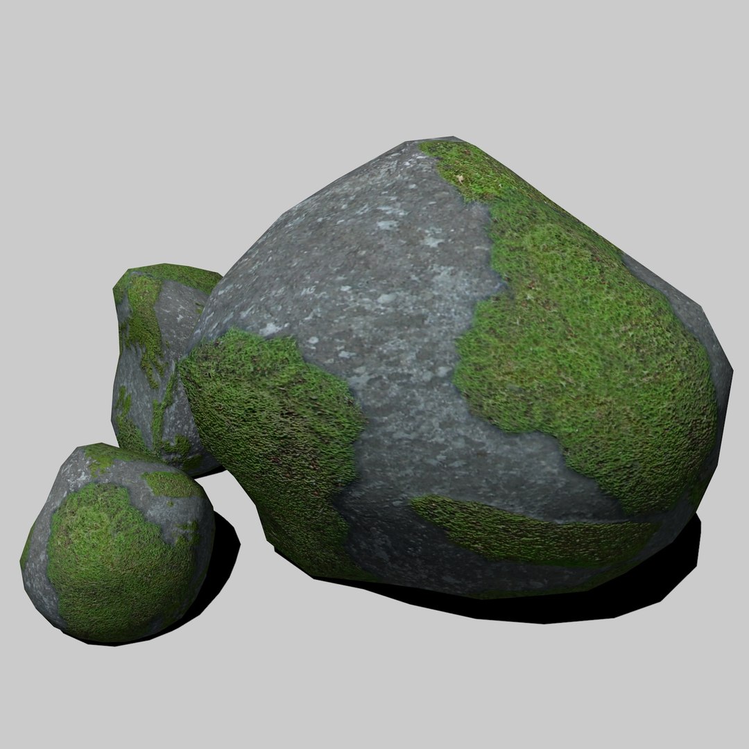 Stones Rocks 3d Obj