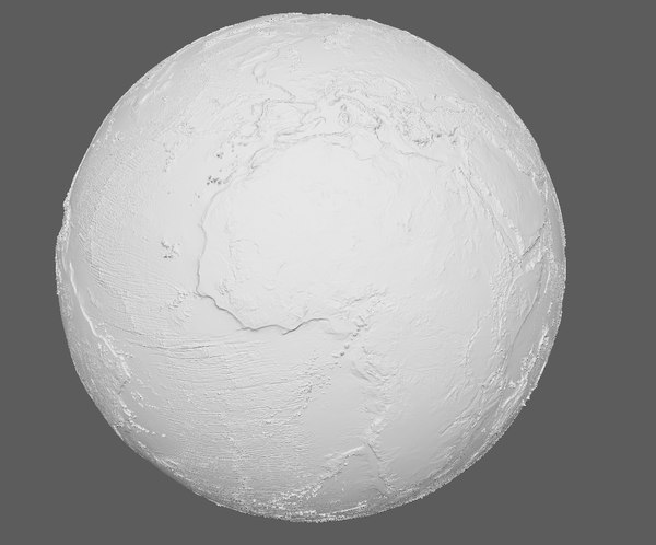 Printable earth oceans geometry 3D model - TurboSquid 1418214