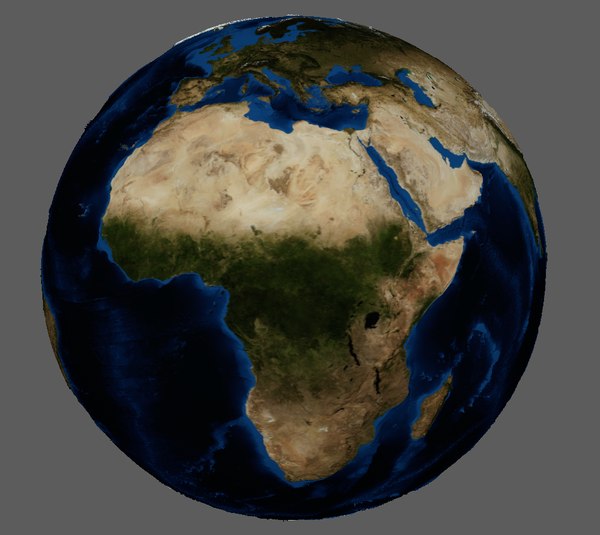 Printable earth oceans geometry 3D model - TurboSquid 1418214