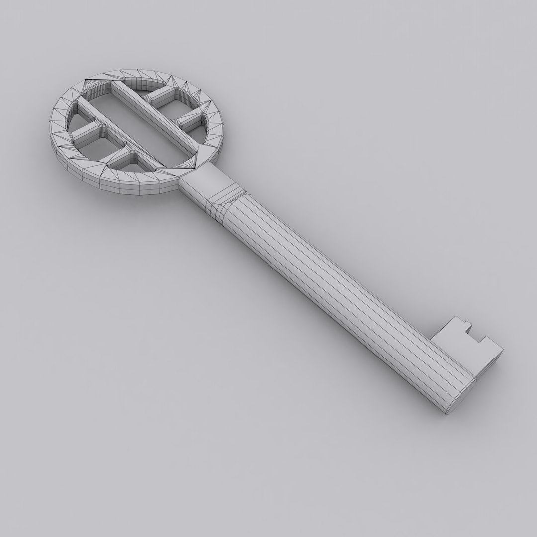 Key Old 3D Model - TurboSquid 1351160