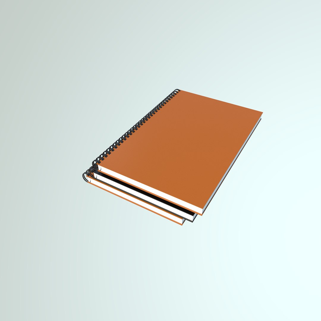 3D Notebook Low-poly 3D Model Model - TurboSquid 2348191