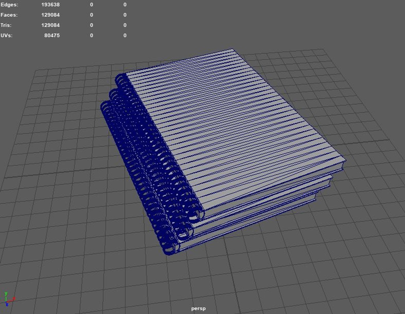 3D Notebook Low-poly 3D Model Model - TurboSquid 2348191