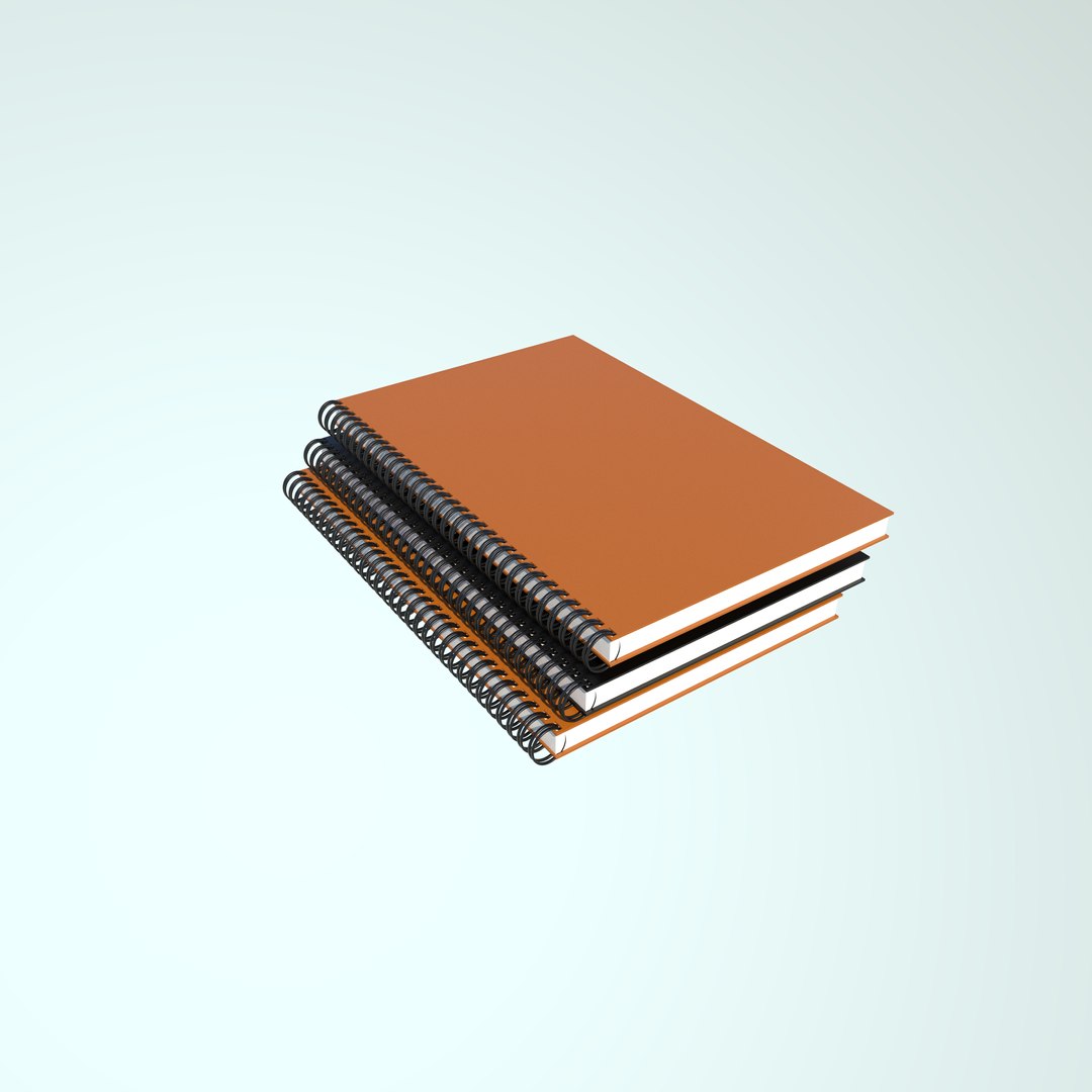 3D Notebook Low-poly 3D Model Model - TurboSquid 2348191