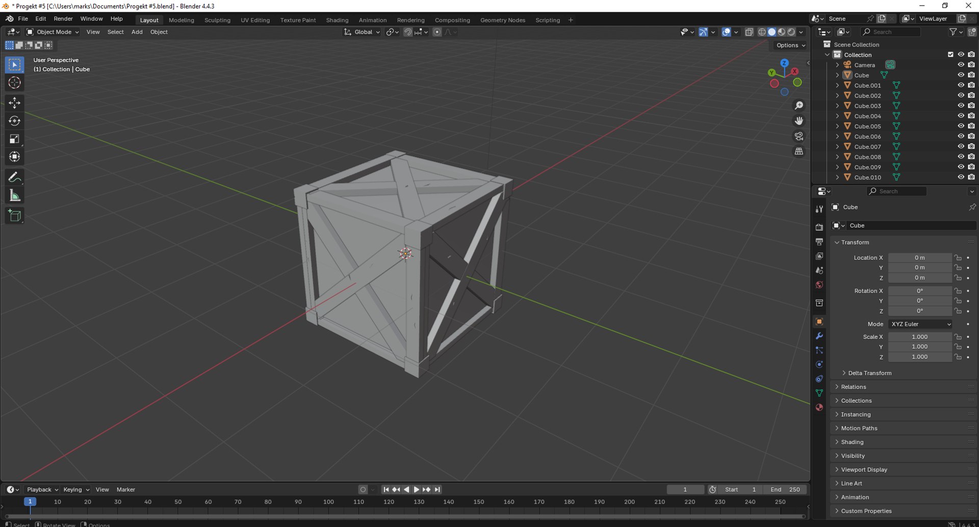 Box 3D Model - TurboSquid 2500569